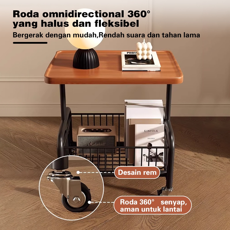 Jual E-TIFE Meja Sudut Ruang Tamu Aesthetic Meja Samping Tempat Tidur ...