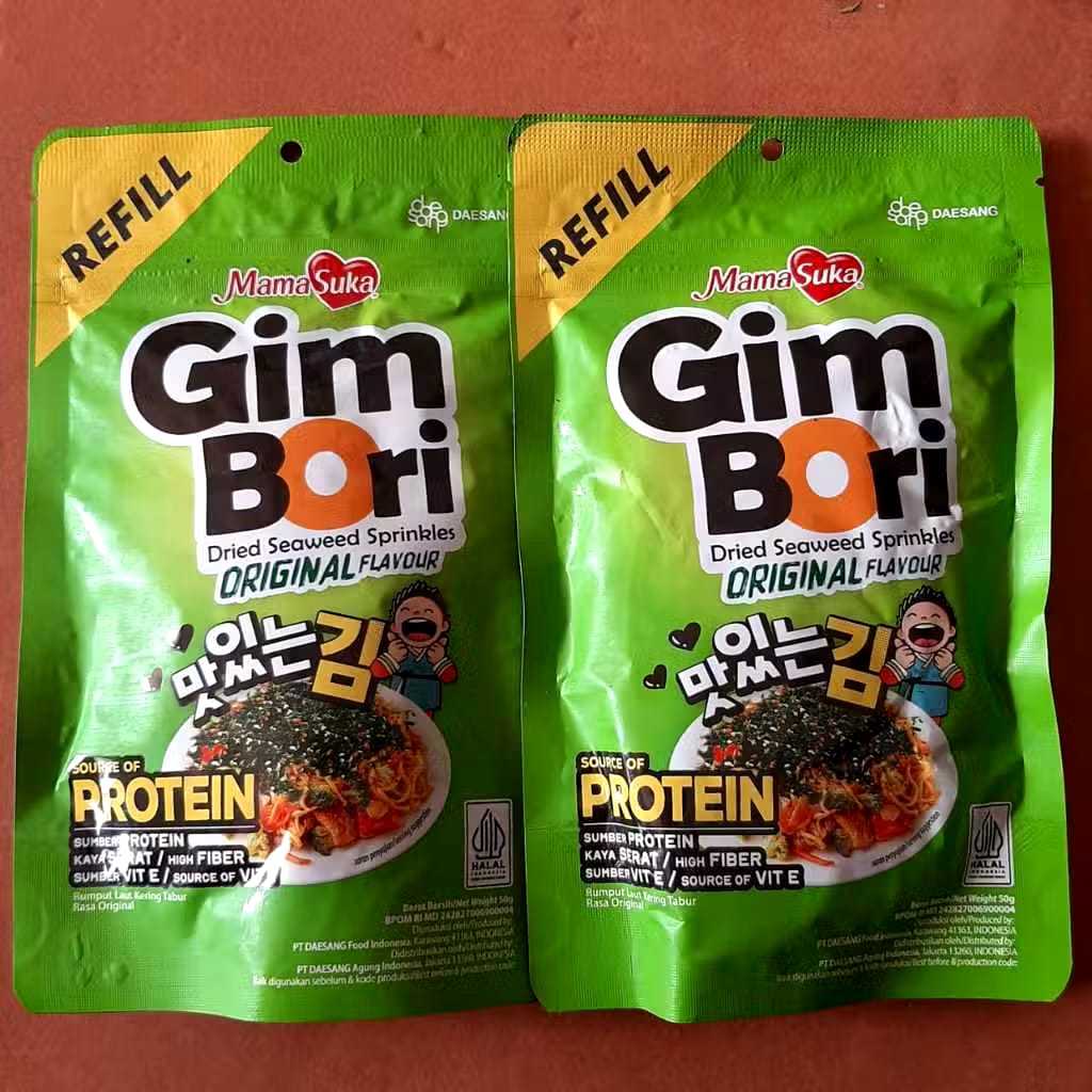 Jual Gimbori/ Bon nori Mamasuka tabur 30gr/60gr (Kemasan Baru) | Shopee ...