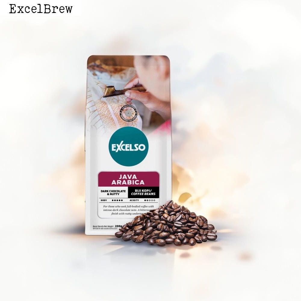 Jual Excelso Kopi Java Arabica Biji/Bean 200Gr | Shopee Indonesia