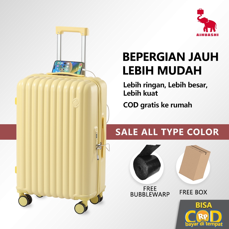 Jual AIHUASHI Koper Kapasitas Besar Koper Polo 18/20/22/24/26 inch ...