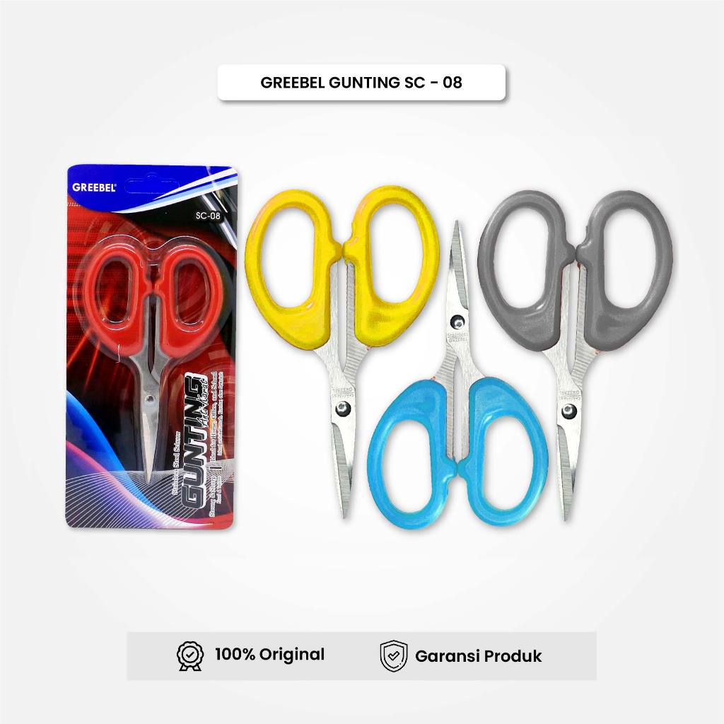 Jual Gunting Kain Bahan Stainless Tajam / Gunting GREEBEL SC08 ...