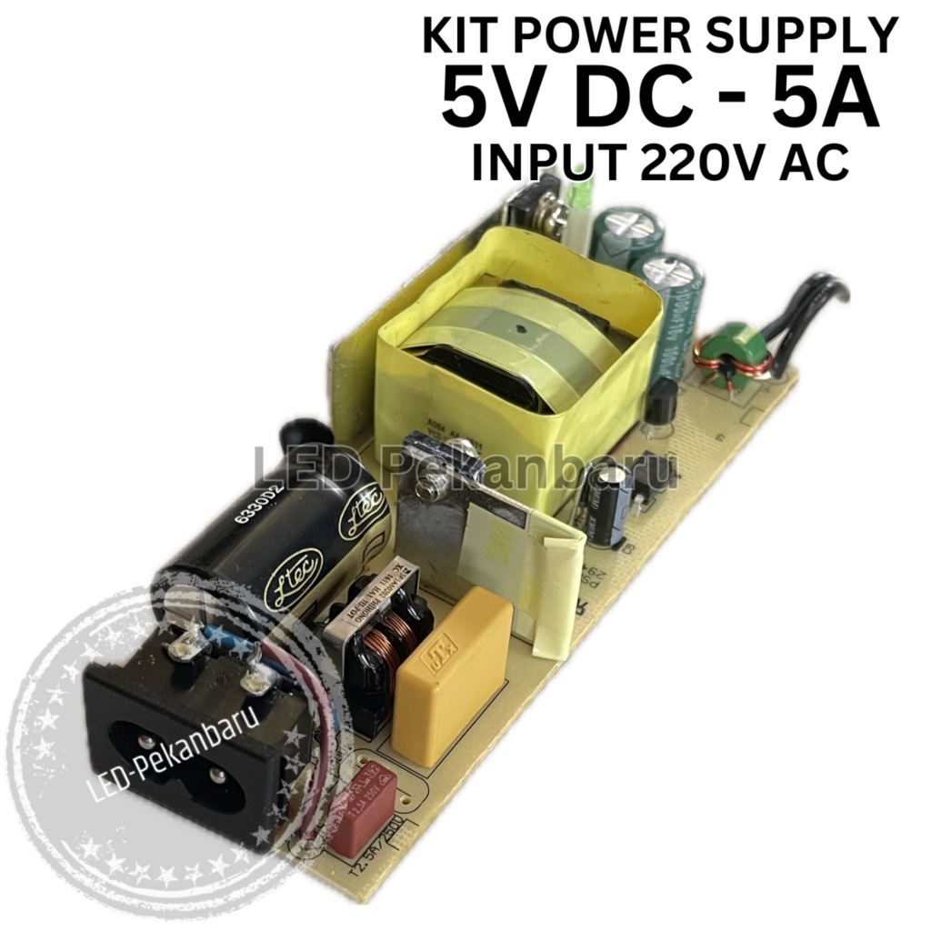 Jual POWER SUPPLY / PCB SMPS 5V DC 5A INPUT 110V - 220V AC ADAPTOR ...
