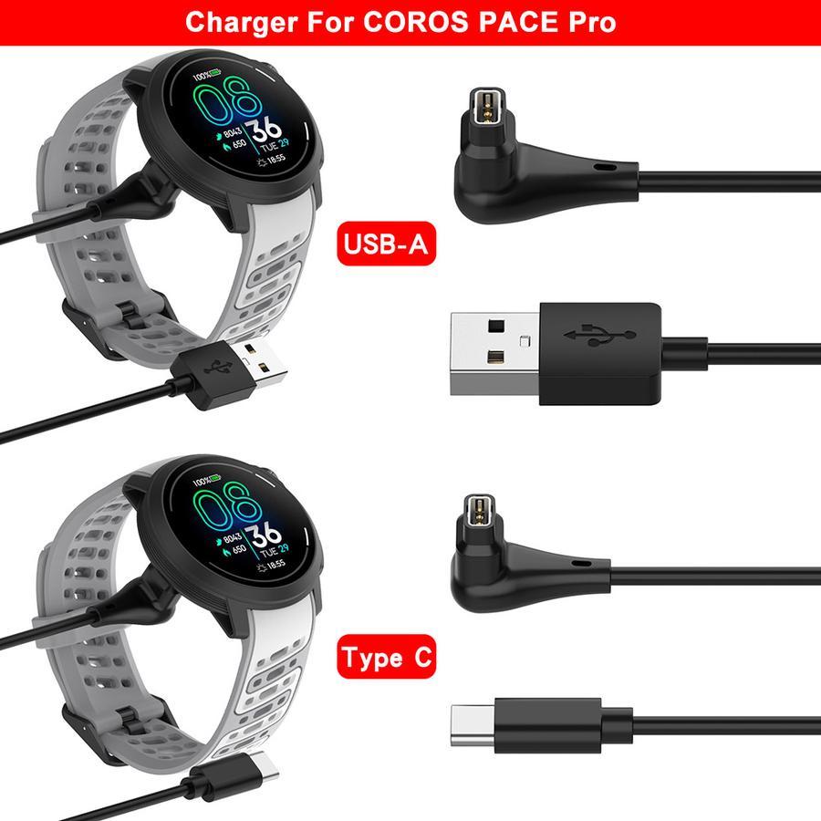 Jual Charger Coros Pace Pro USB-A dan Type C.CHARGER Kabel USB Charger ...