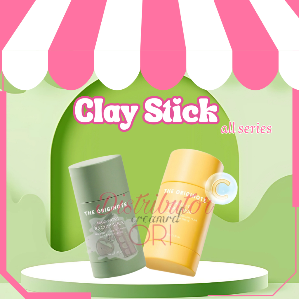 Jual The Originote Mugwort B3 Clay Stick Mask - Masker Wajah Mugwort ...