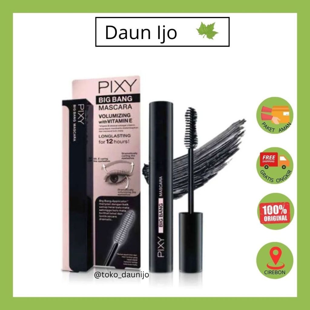 Jual PIXY Big Bang Mascara Bold Black | Shopee Indonesia