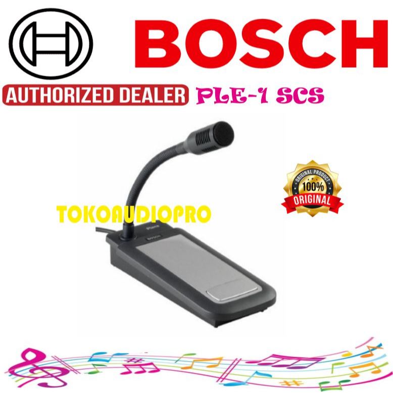 Jual Bosch PLE-1SCS Plena Easy Line Heavy Duty Call Station Microphone ...
