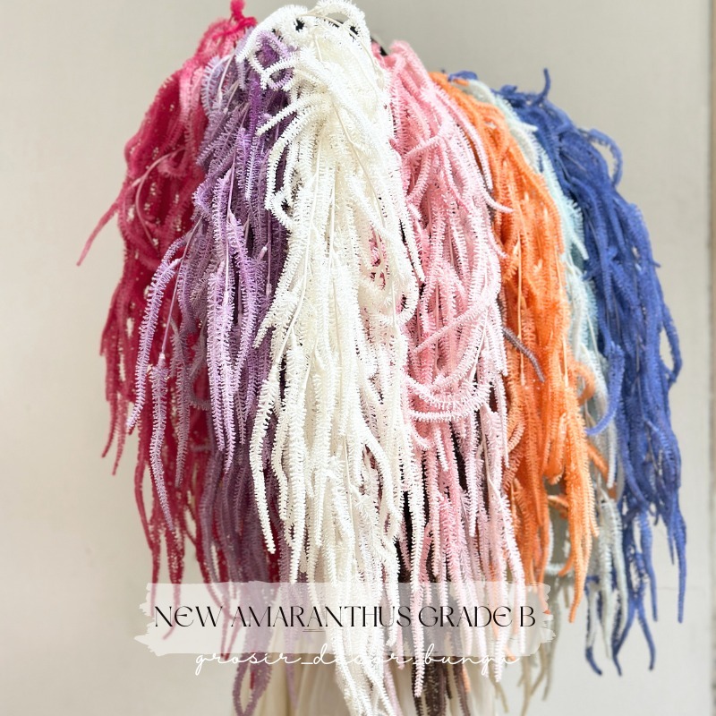 Jual (TT) bunga gantung hias amaranthus artificial BUNGA AMARANTHUS ...