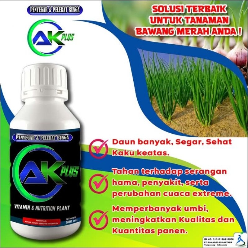 Jual AK PLUS Nutrisi & Multivitamin Ukuran 500 ml | Shopee Indonesia