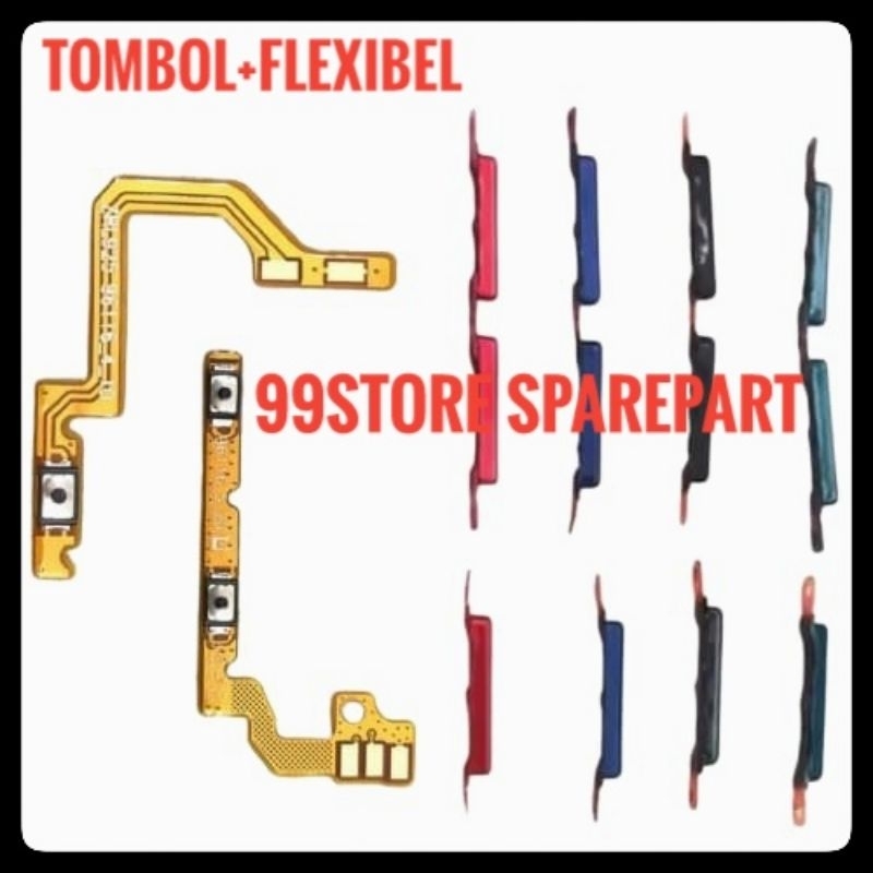 Jual TOMBOL SET + FLEXIBEL ON OFF VOLUME SAMSUNG A10S A107 A107F Satu Set | Shopee Indonesia