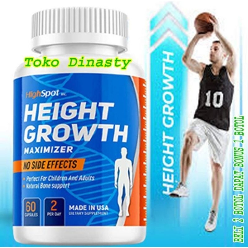 Jual Peninggi Badan Super Cepat Height Growth Maximizer USA Original | Shopee Indonesia