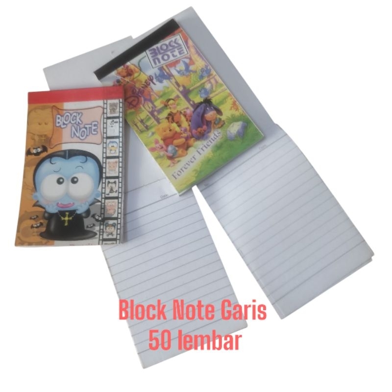 Jual block note garis / notes catatan personal bukaan atas | Shopee ...
