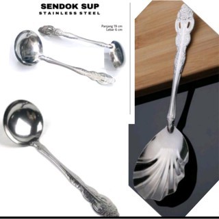 Jual Sendok Soup Stainless / Sendok sayur stainless / centong Sayur sop ...