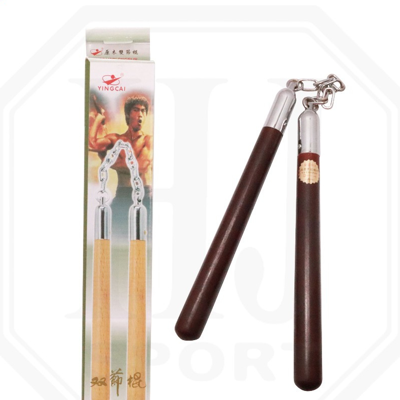 Jual Nunchaku Double Stick Ruyung Kayu | Shopee Indonesia