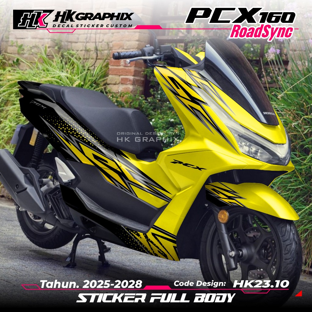 Jual COD Sticker Decal Full Body Honda PCX 160 RoadSync 2025 Decal ...