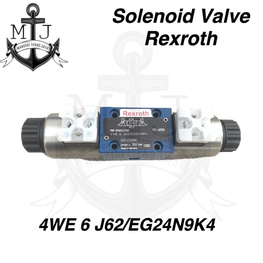 Jual Solenoid Valve "Rexroth" 4WE 6 J62/EG24N9K4 | Shopee Indonesia