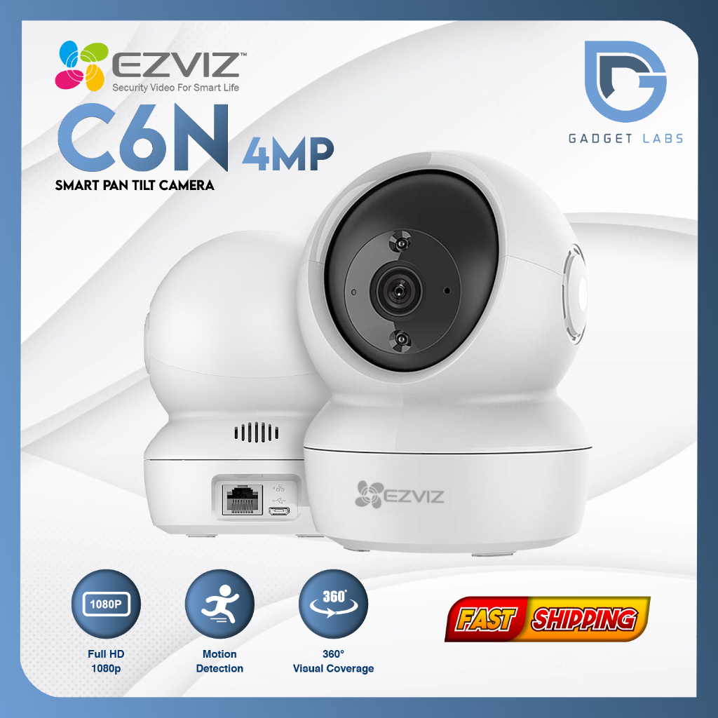 Jual Ezviz C6N 4MP Dome Smart CCTV IP Camera (GARANSI 12 BULAN) | Shopee Indonesia