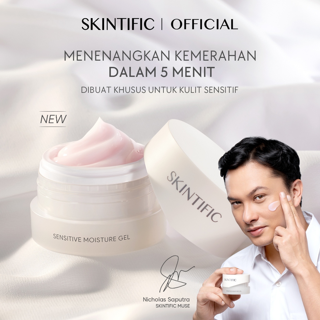Jual [SKINTIFIC AUTHORIZED] Sensitive Moisture Gel 40ml | Calming ...