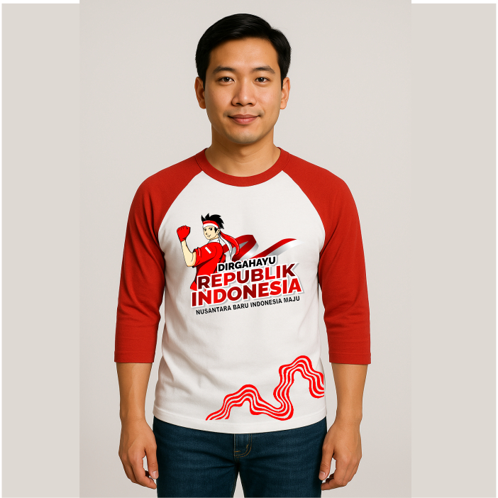 Jual Kaos Kemerdekaan 2025 Kaus Kerah Dewasa 17 Agustus 80Th Hutri ...