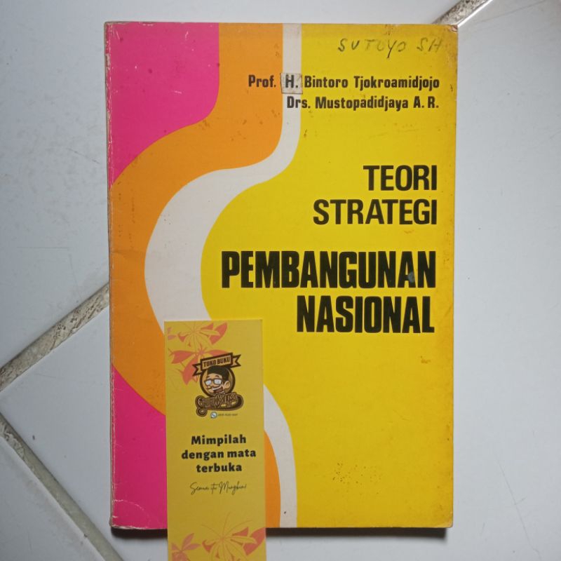 Jual Buku Teori Strategi Pembangunan Nasional | Shopee Indonesia