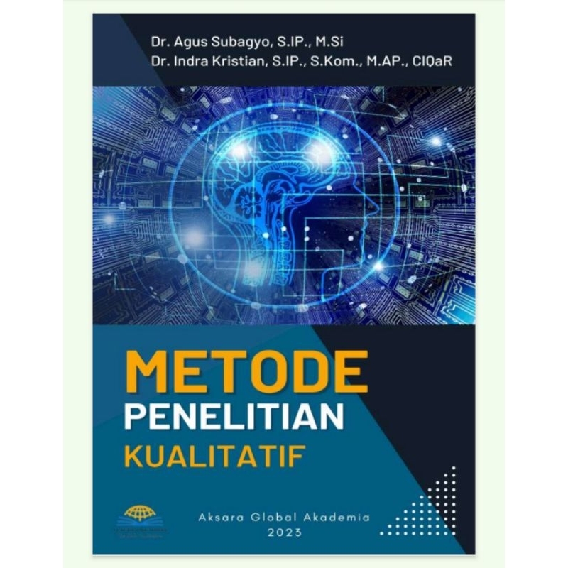 Jual Buku Metode Penelitian Kualitatif Dr Agus Subagyo | Shopee Indonesia