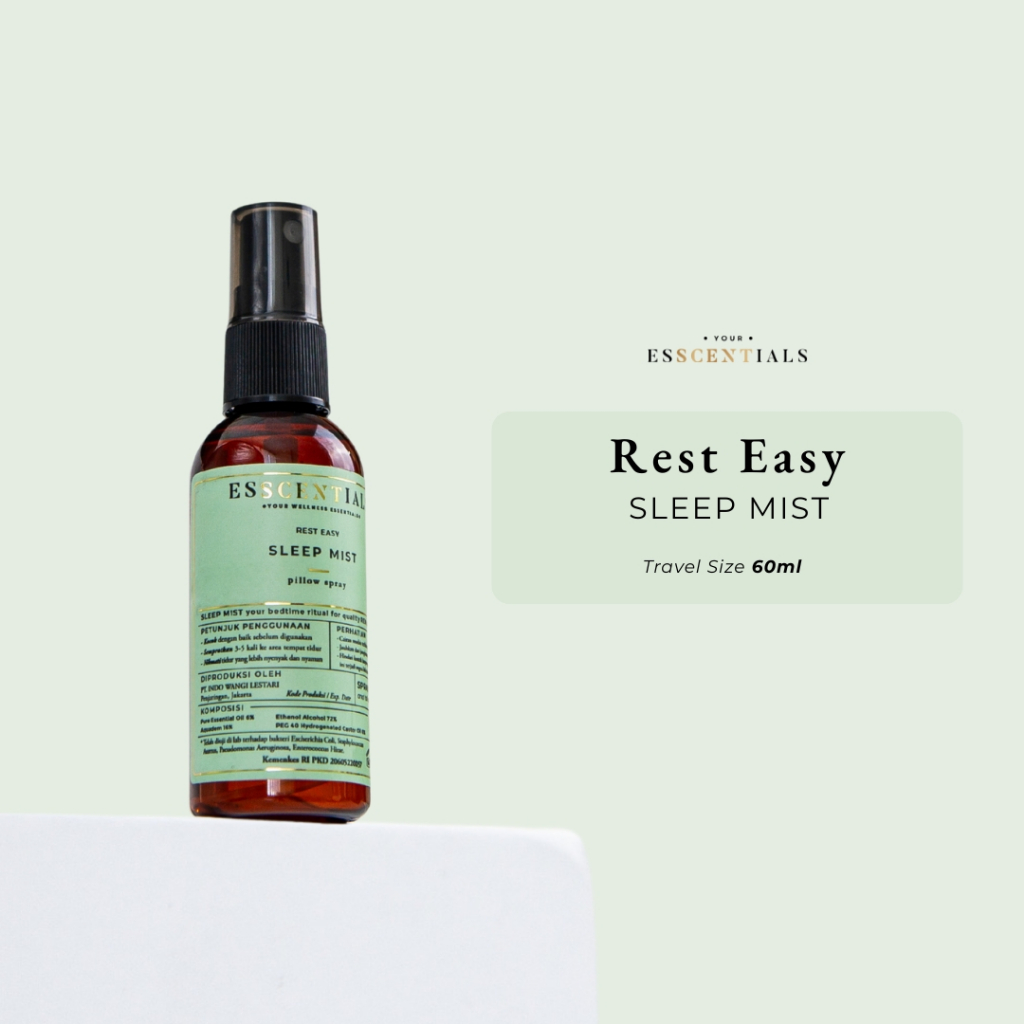Jual Your Esscentials - Sleep Mist Rest Easy 60ml - Pillow spray aroma ...