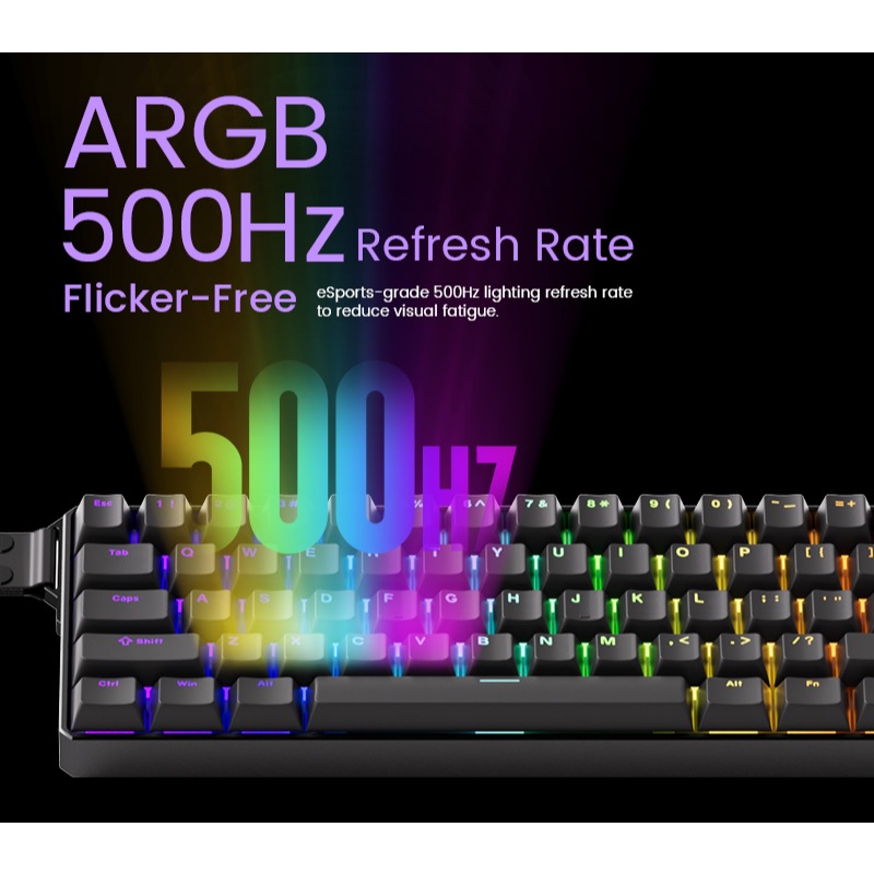 Jual MONSGEEK FUN 60 PRO Wired 8khz Magnetic Switch Hall Effect Rapid ...