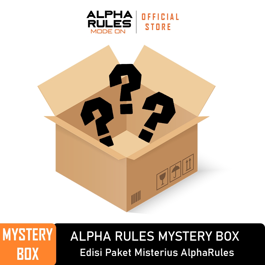 Jual Alpha Rules Mystery Box Edisi Paket Misterius AlphaRules | Shopee ...