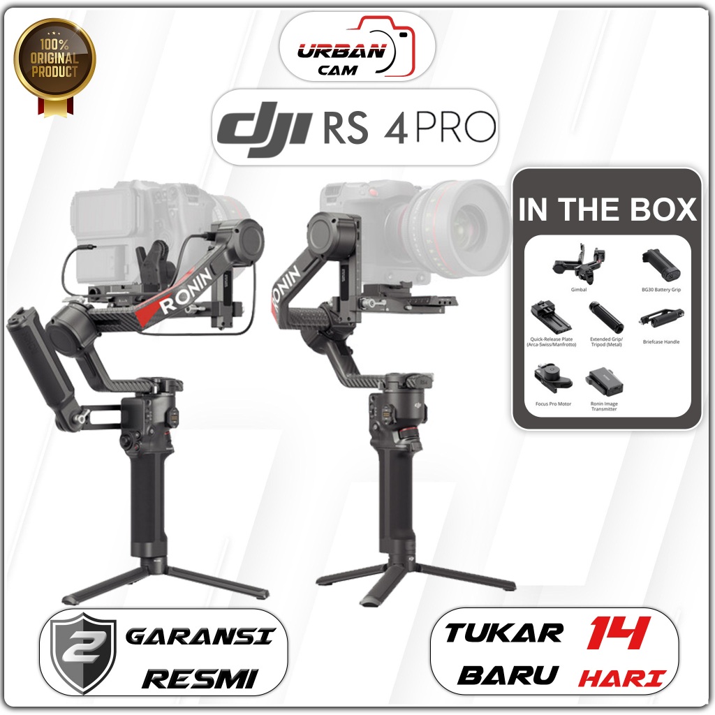 Jual DJI RS 4 Pro Gimbal Stabilizer Combo / DJI RS4 / DJI RS 4 Combo ...
