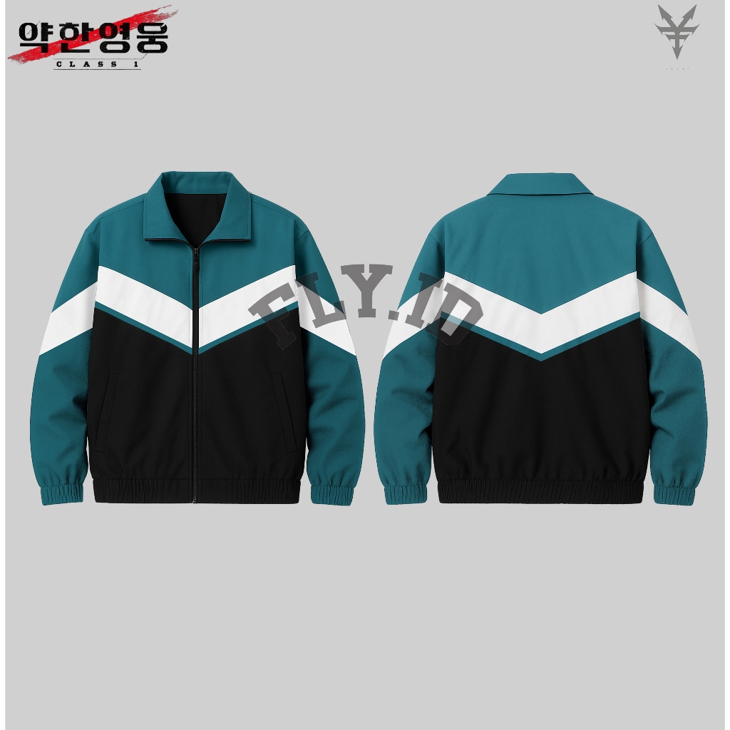 Jual Old Tracker Jacket Ahn Suho Weak Hero Drakor Manhwa Outfit Vintage ...