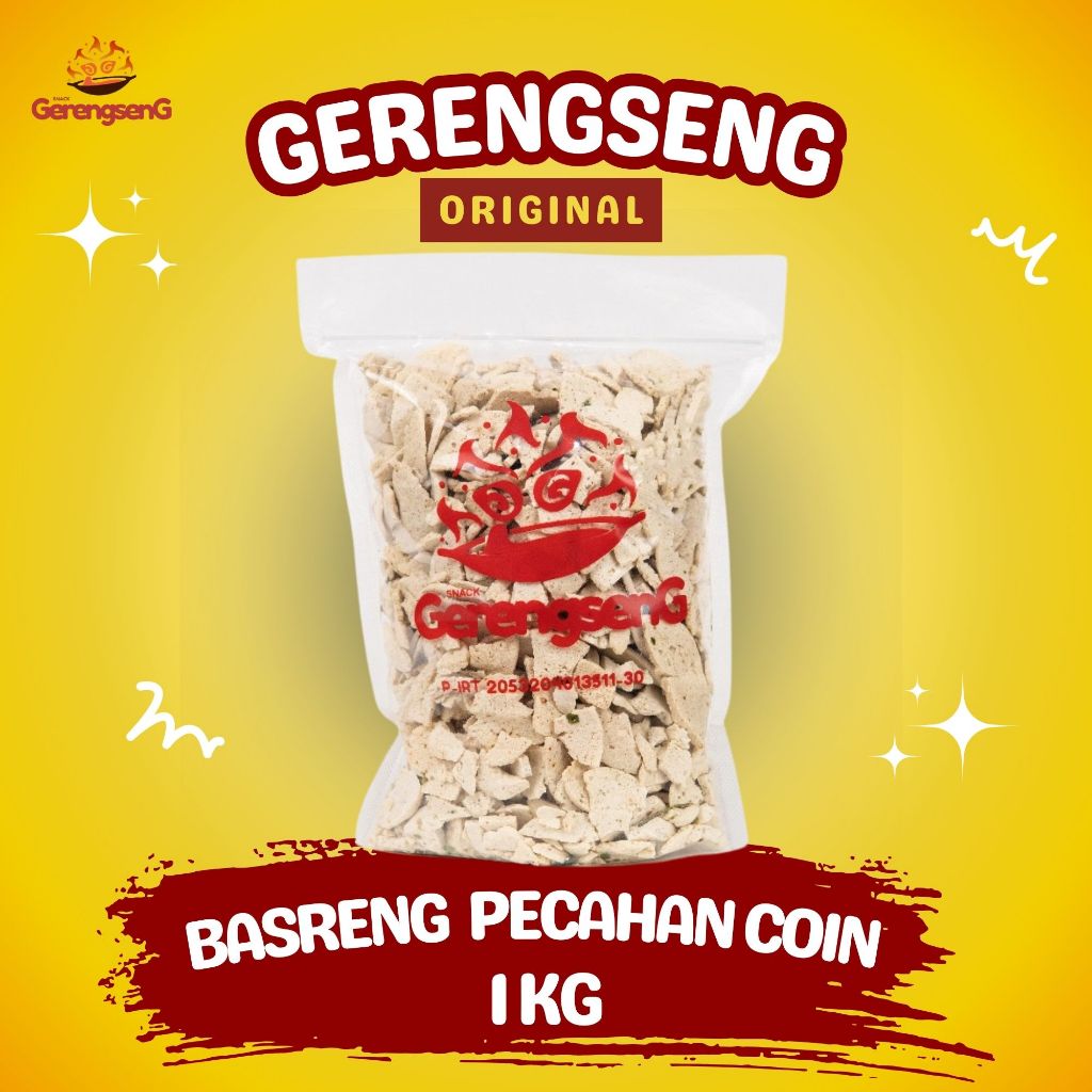 Jual Gerengseng Basreng - Pecahan Coin Original 1 Kg | Shopee Indonesia