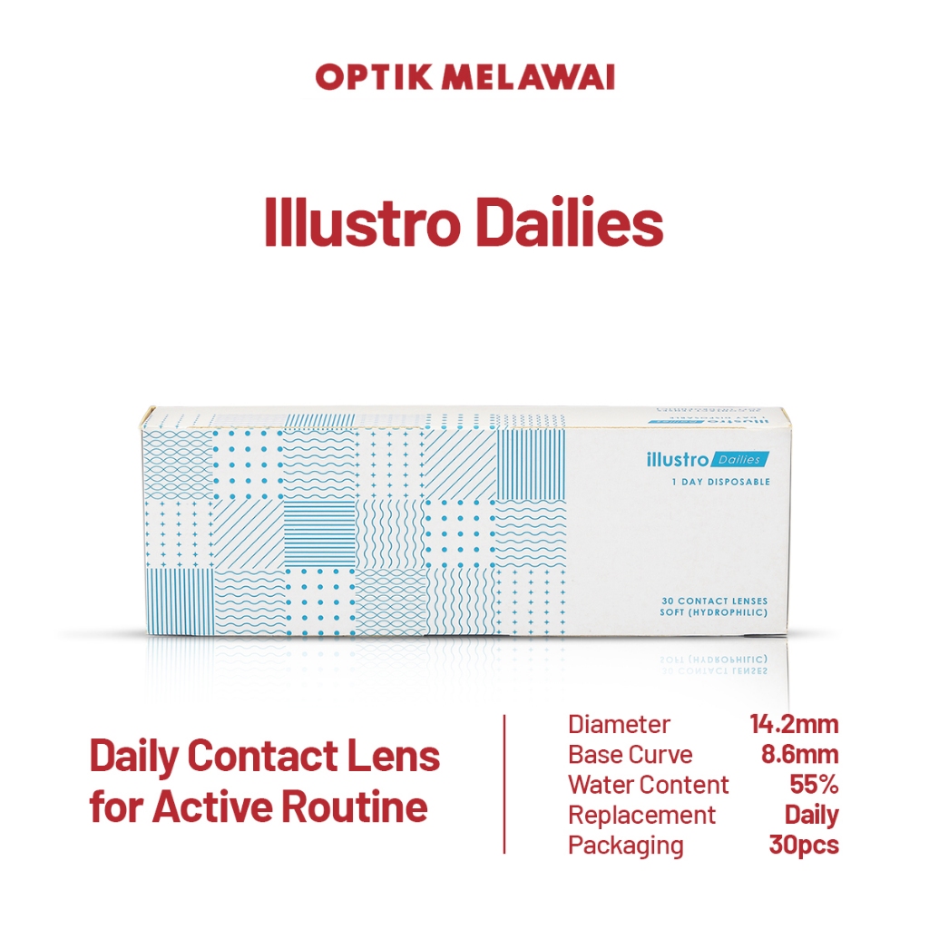Jual Illustro Dailies - Lensa Kontak | Shopee Indonesia