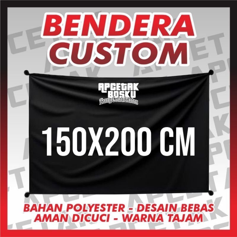 Jual BENDERA 150X200CM BENDERA POLYESTER MINI FLAG GIANT FLAG | Shopee ...