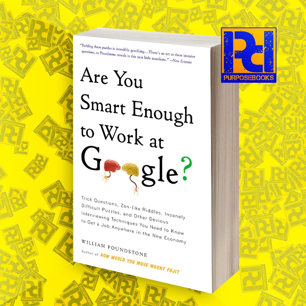Jual Are You Smart Enough to Work at Google | Shopee Indonesia