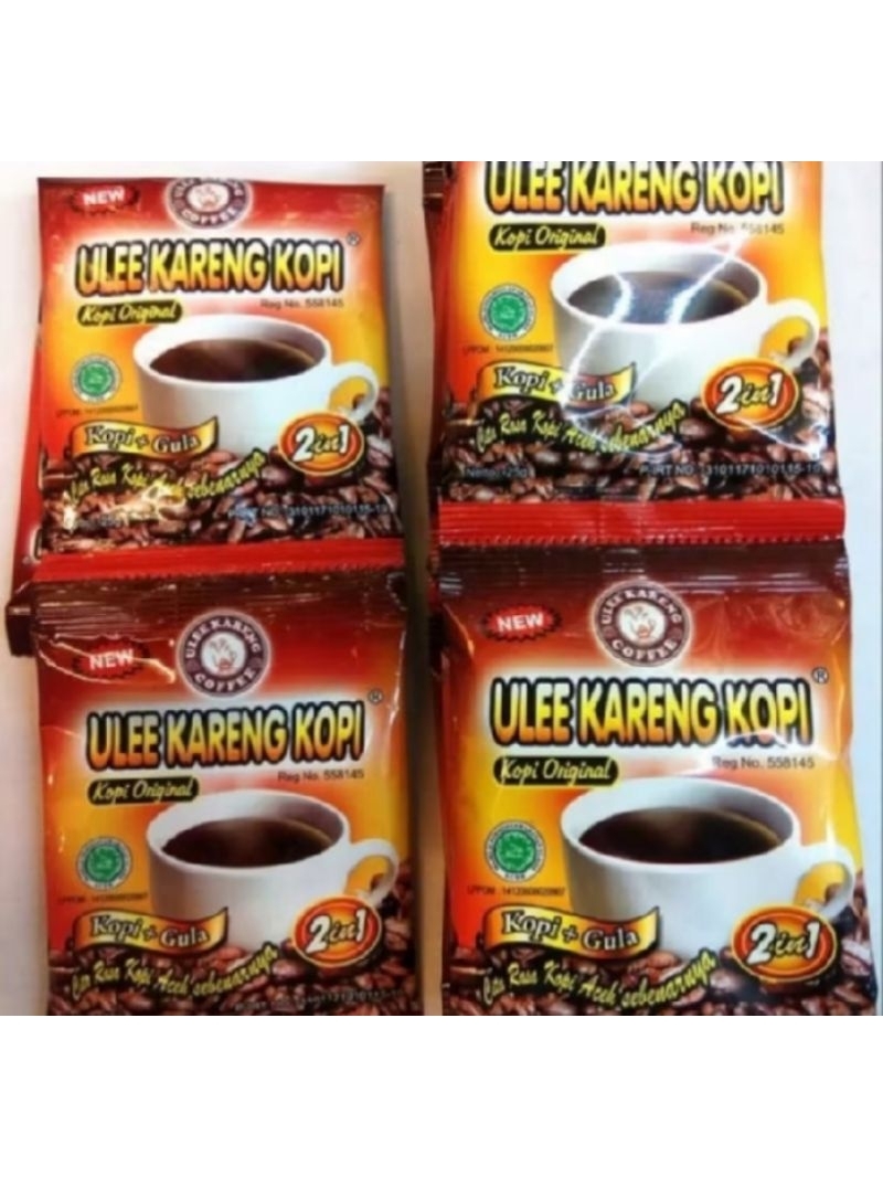 Jual Kopi Ulee Kareng (kopi+gula) 1 renteng (10 sachet) | Shopee Indonesia