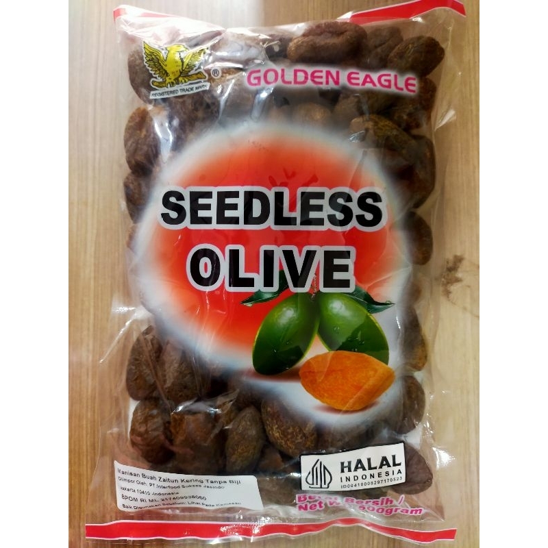 Jual GOLDEN EAGLE Seedless olive 500gr | Shopee Indonesia
