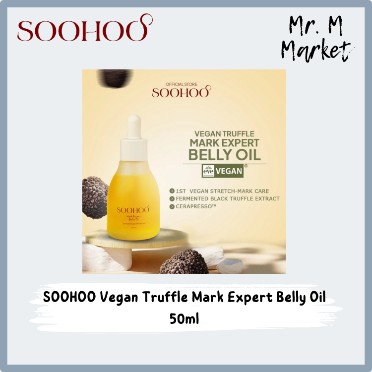 Jual SOOHOO Vegan Truffle Mark Expert - Belly Oil 50ml | Samarkan ...