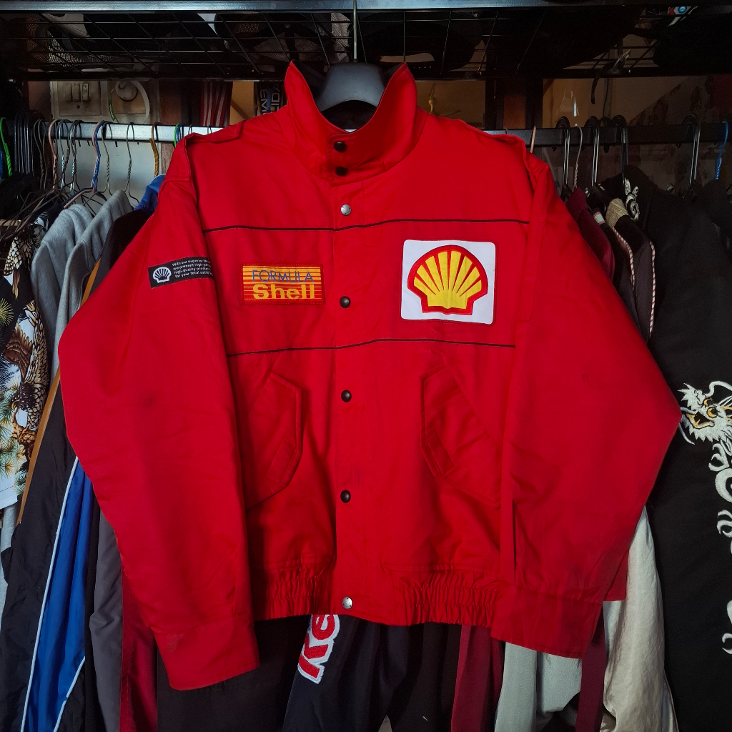 Jual Vintage F1 Racing Shell Sekiyu Service Jacket | Shopee Indonesia