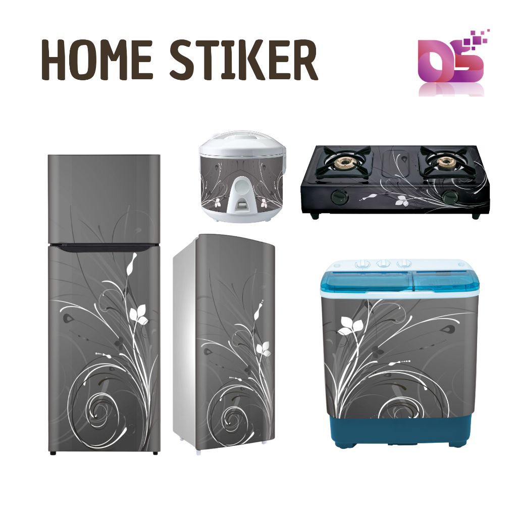 Jual Digi Sticker Home Set Premium Tempelan Kulkas Stiker Kompor Mesin ...