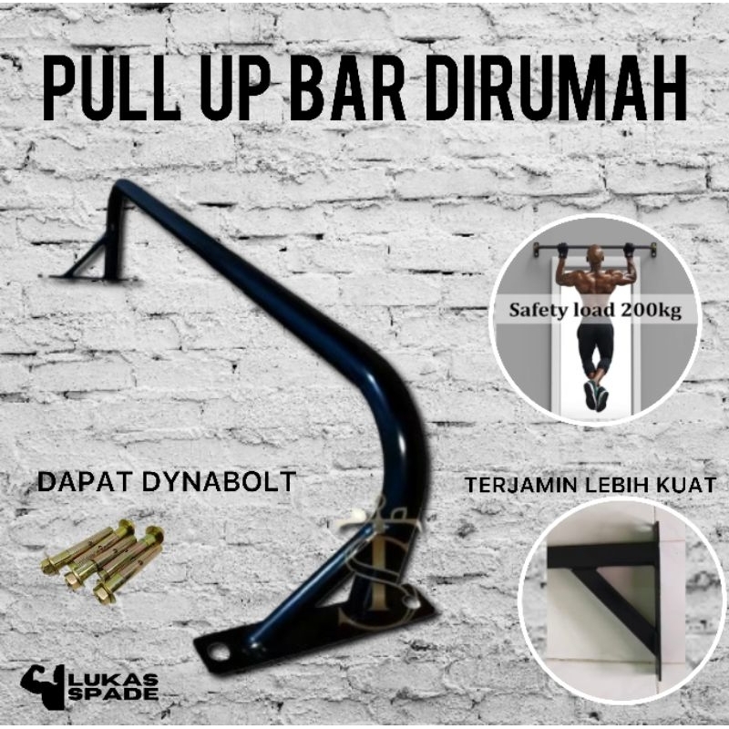 Jual Pull Up Bar Single Dinding Fitness Dirumah | Shopee Indonesia