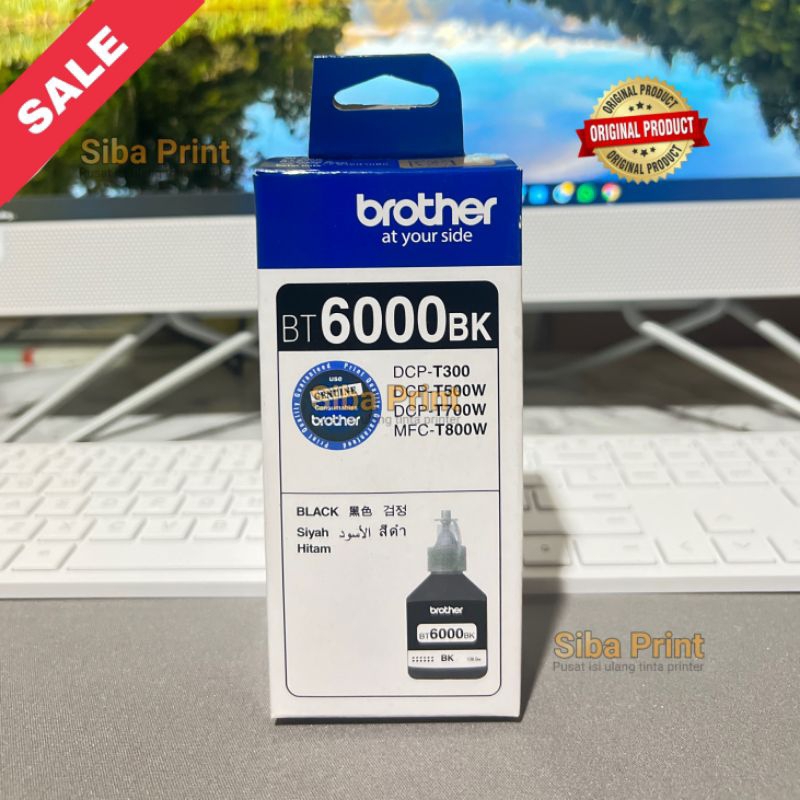 Jual Tinta Brother Original BT 6000 BK Black BT 5000 Warna Color DCP ...