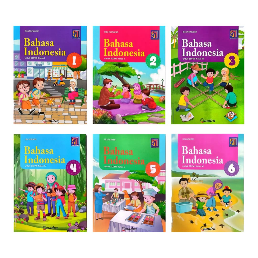 Jual BUKU BAHASA INDONESIA UNTUK SD/MI KURIKULUM MERDEKA ( QUADRA ) | Shopee Indonesia