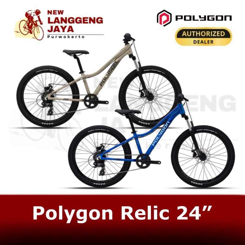 Jual Polygon Sepeda Anak MTB Relic 24" | Shopee Indonesia