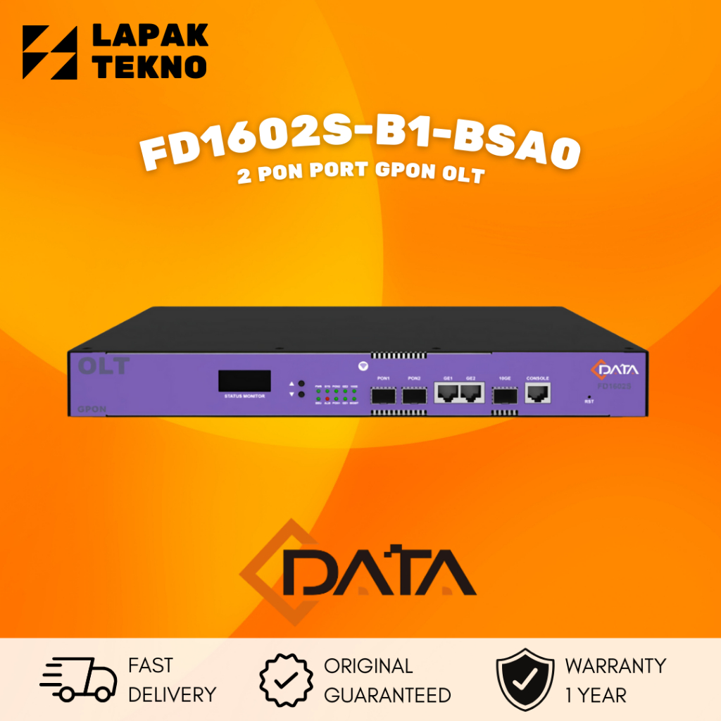 Jual CDATA FD1602S-B1-BSA0 2 PON Port GPON OLT, PSU AC+BBU | Shopee Indonesia