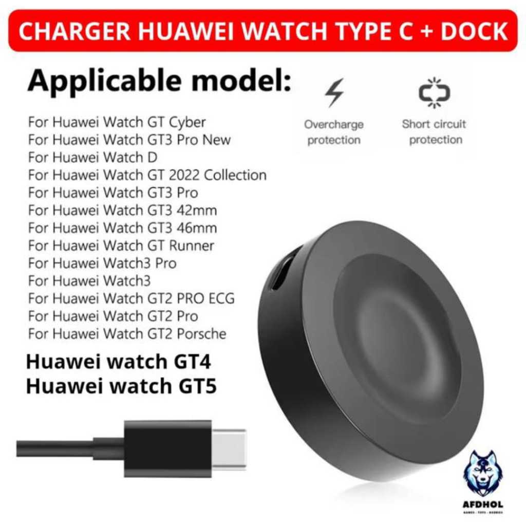 Jual KABEL DOCK USB CHARGER HUAWEI WATCH GT5 GT4 GT3 GT2 PRO SE GT 5 4 ...
