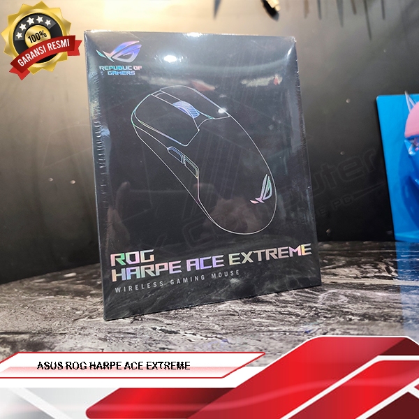 Jual ASUS ROG Harpe Ace Extreme | 47-gram Lightweight Wireless Gaming ...