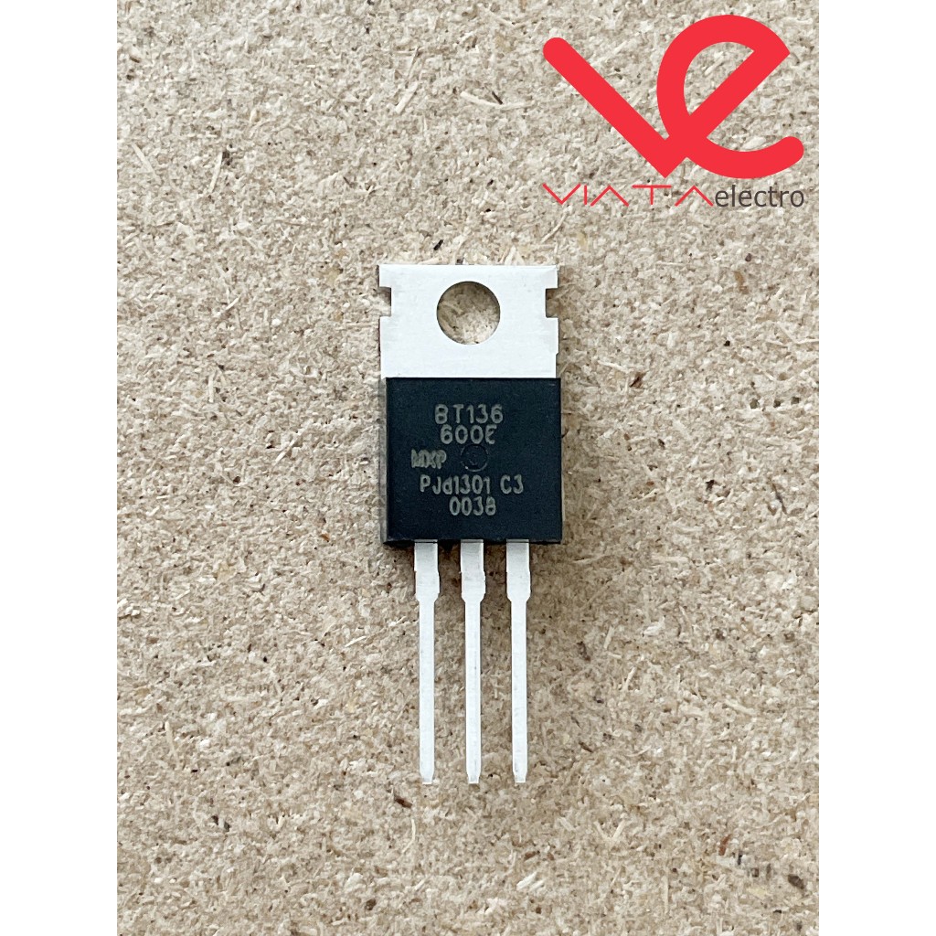 Jual BT136 600E ASLI ORIGINAL TRIAC BT136-600E TRIAC BT136-600 SCR ...