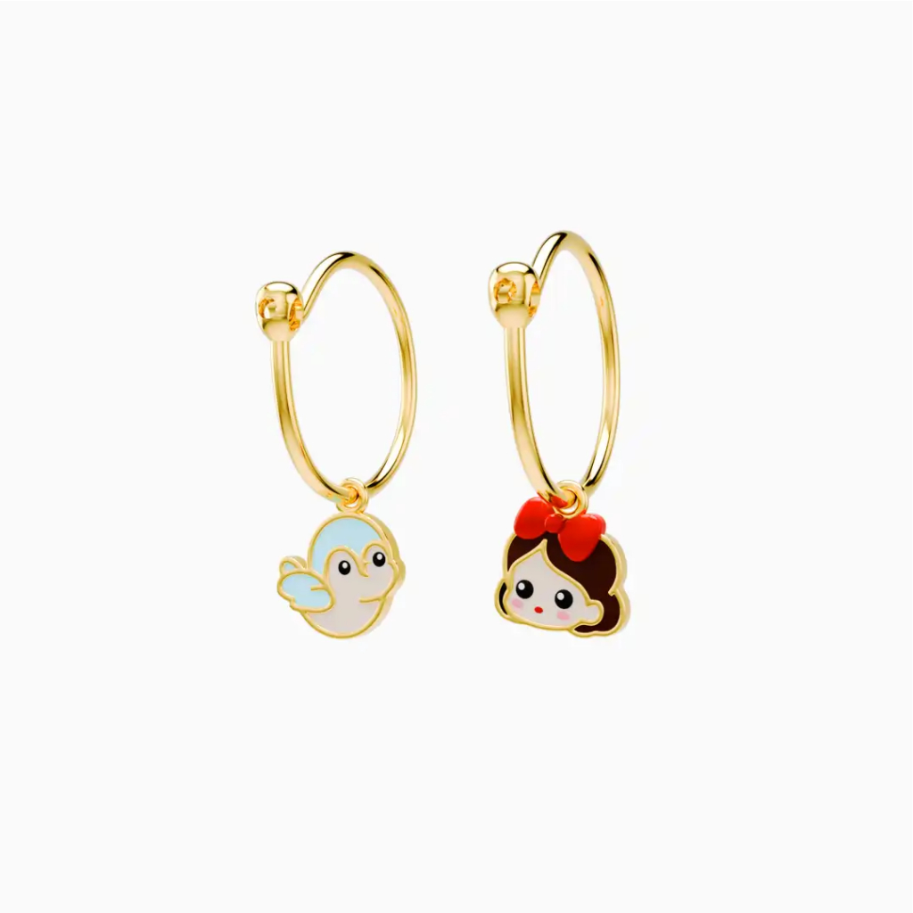 Jual LITTLETHINGSHEWEAR - Anting Emas Anak Princess Sylvie - Anting ...