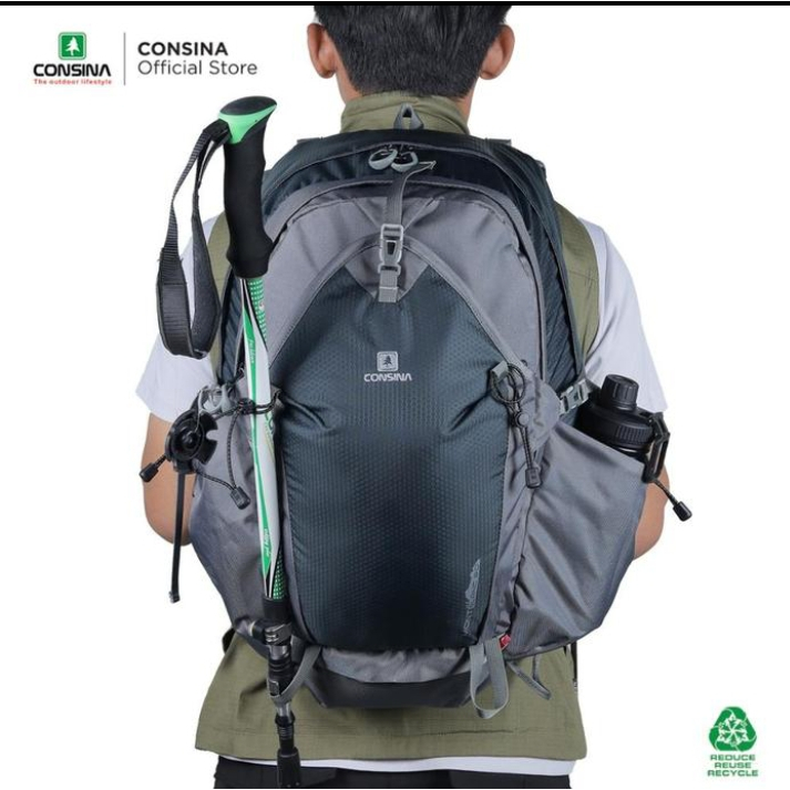 Jual GRAMEDIA KARAWACI-CONSINA-BACKPACK MONTBLANK TITANIUM GREY ...