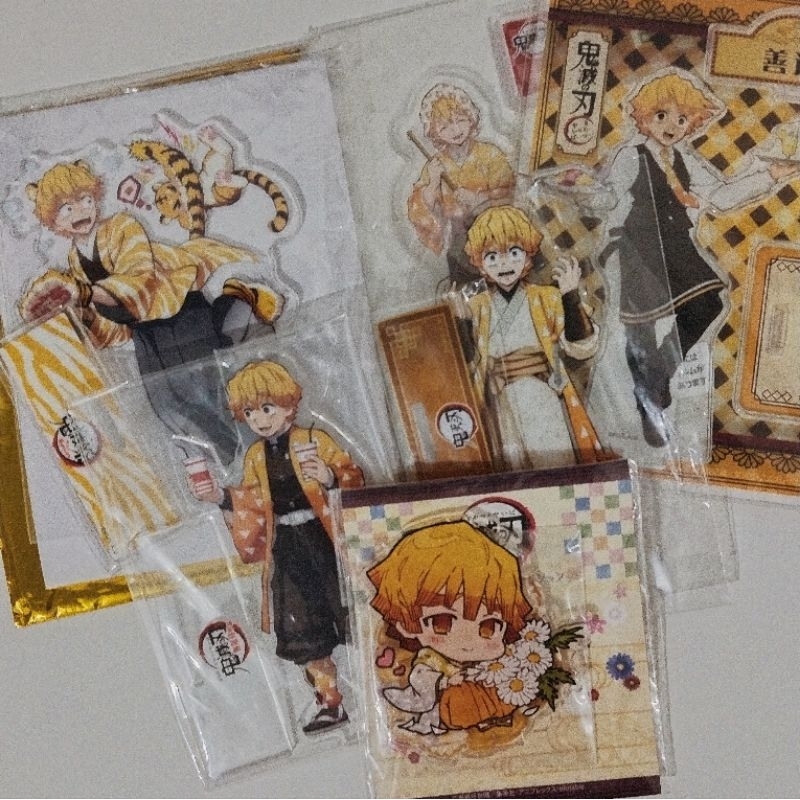 Jual agatsuma zenitsu acrylic stand / demon slayer - kimetsu no yaiba ...