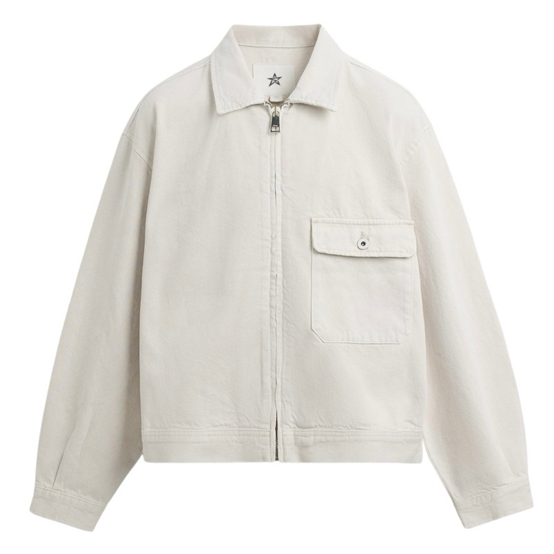 Jual Sai - Varials Work Jacket Boxy Canvas Outer Shirt | Shopee Indonesia